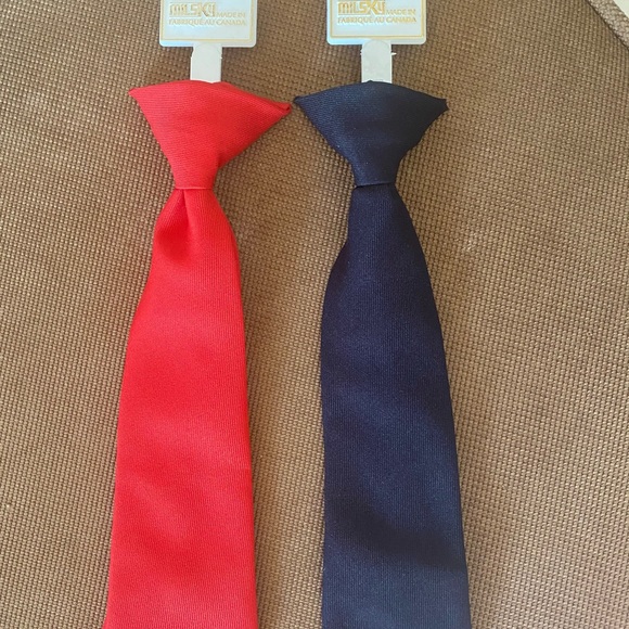 Milsky | Accessories | Nwt Clip On Ties For Boys 4 | Poshmark